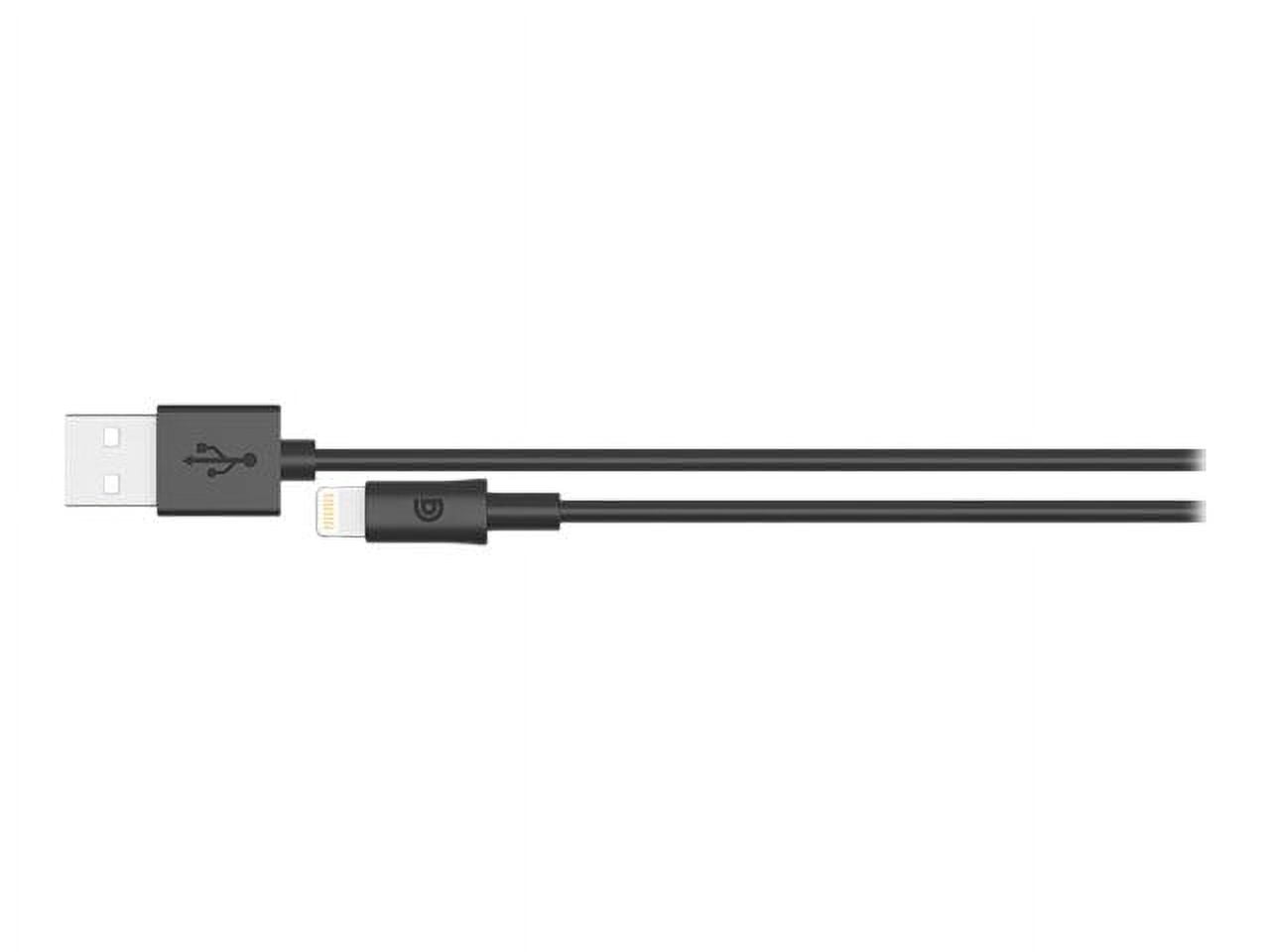 Griffin Technology Griffin USB-A to Lightning Cable - 6FT - Black ...