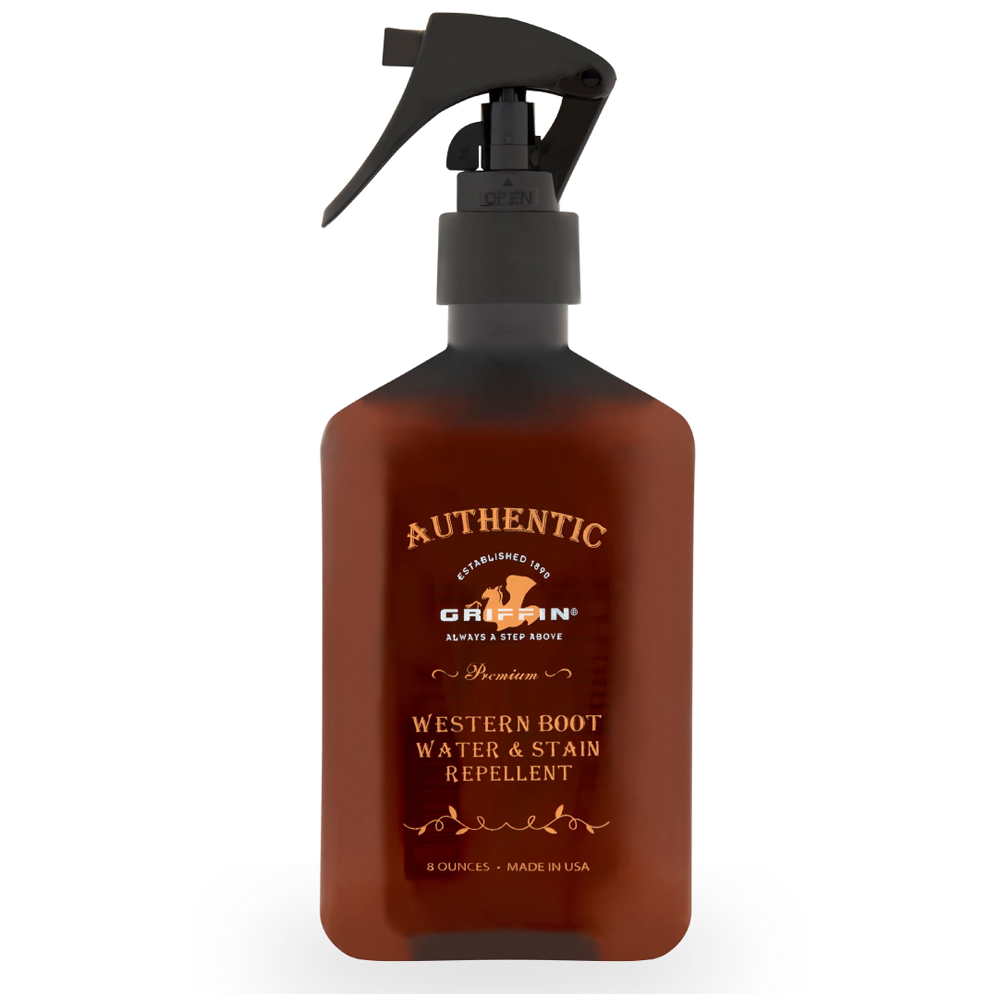 Griffin Leather Water and Stain Repellent, 8 oz, Protects Cowboy and ...