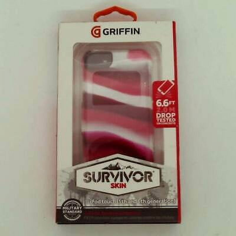 Griffin iPod Touch 5/6 Survivor Skin - Pink Swirl - Walmart.com