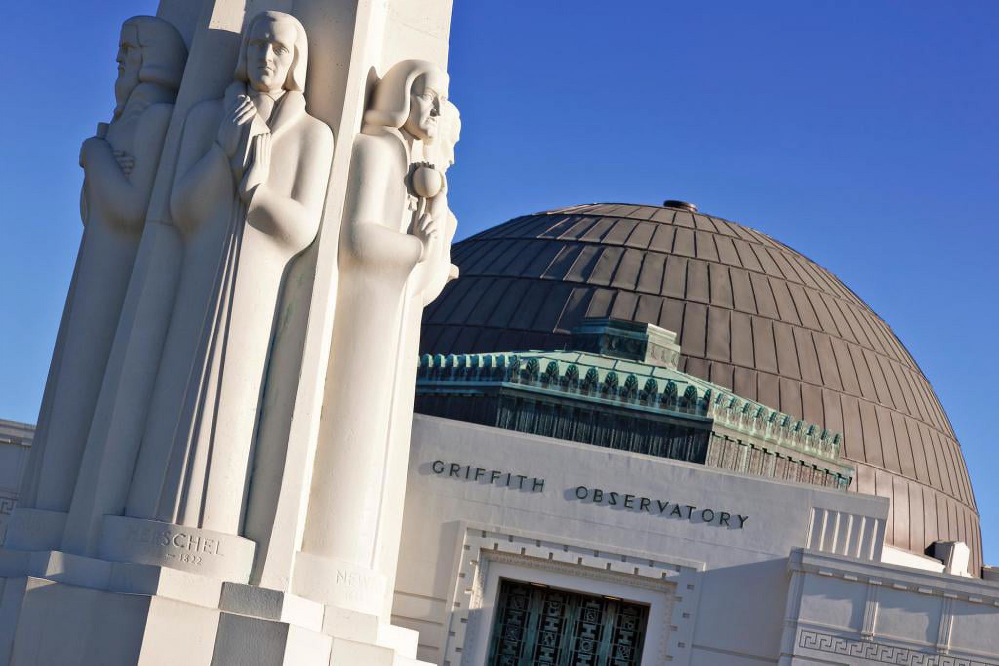 Griffith Park Observatory Astronomers Monument Photo Photograph Cool ...