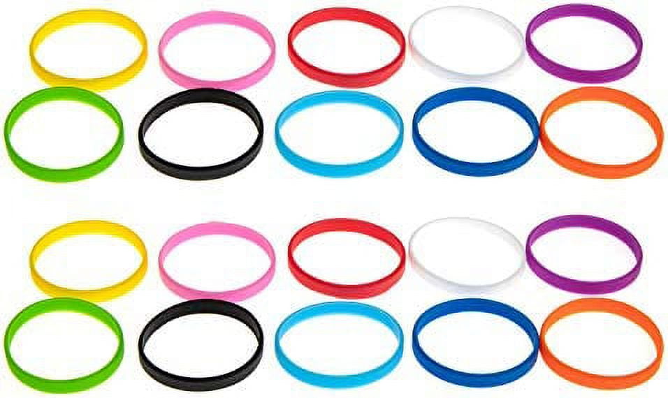 Grifiti Band Joes 2 x .25 Inch Silicone Rubber Bands Rings Wallets ...