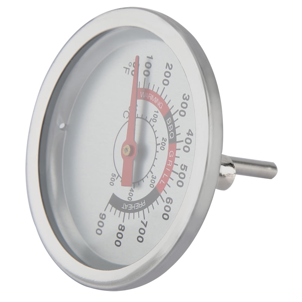 Grill BBQ Temperature Gauge, Stainless Steel, 50,900F Range, Precise ...