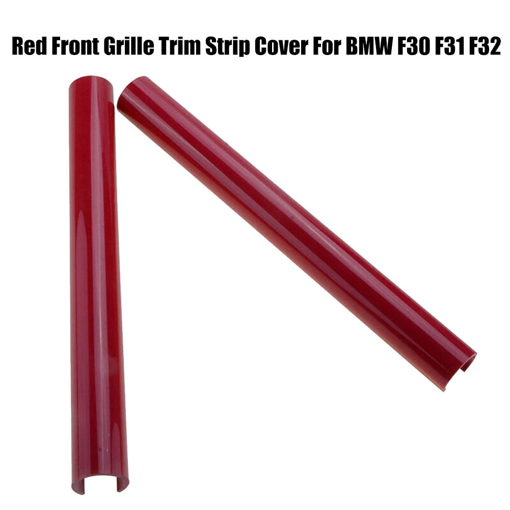 Grill Bar V Brace for Bmw F30 F31 F32 Front Grille Trim Strip Cover Red ...