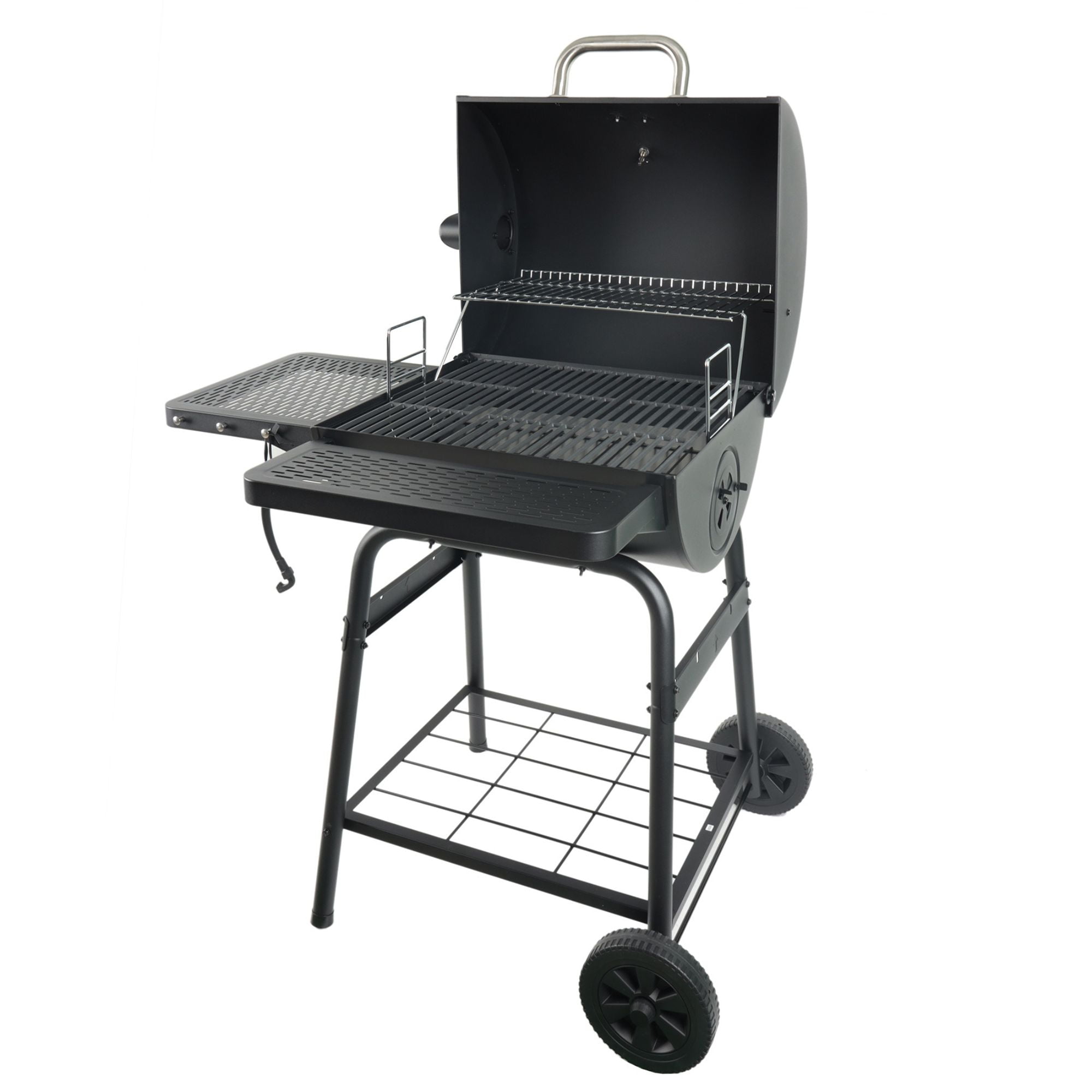 Grill Boss 23" Charcoal Barrel Grill, Adjustable Grate Large Cooking ...