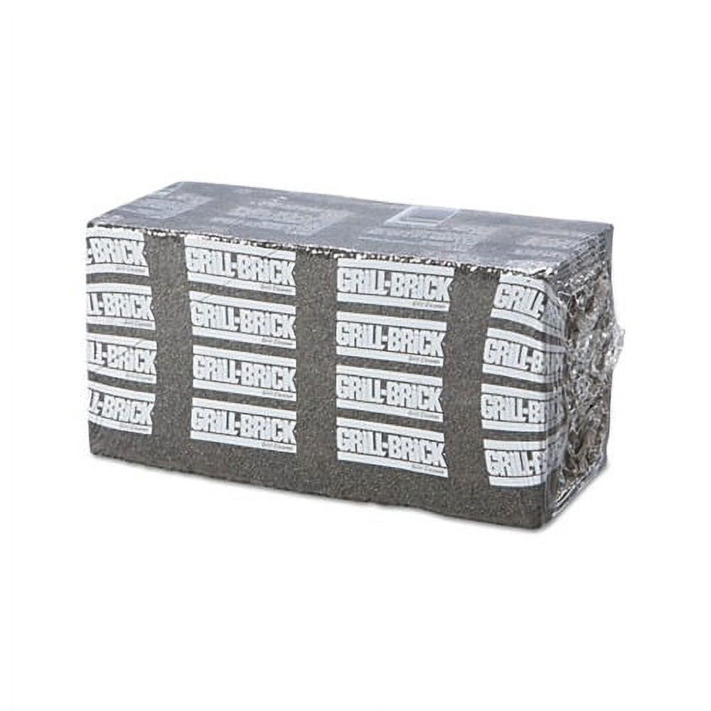 Grill Brick 8 x 4, Black, 12/Carton - Walmart.com