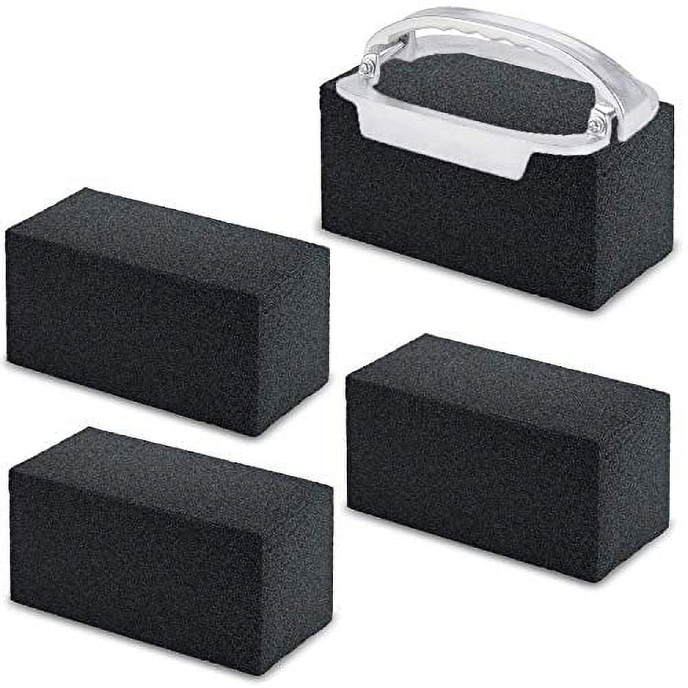 Grill Brick | Grill Cleaning Kit | Includes 4 Durable Grill Stones and ...