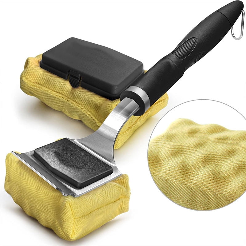 Grill Brush Bristle Free with Scraper,22" Extra Long Steam Grill Brush ...