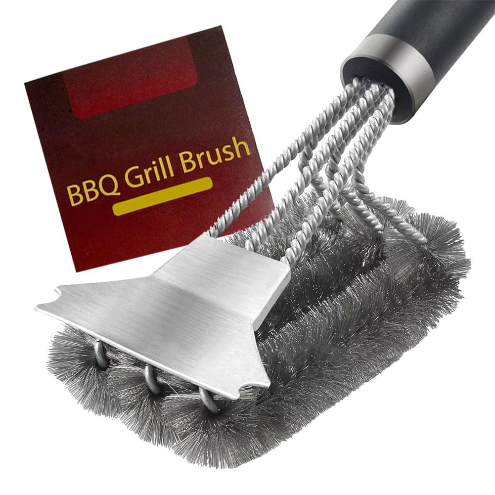 Grill Brush and Scraper for Barbecue,Grill Brush for Outdoor Grill ...