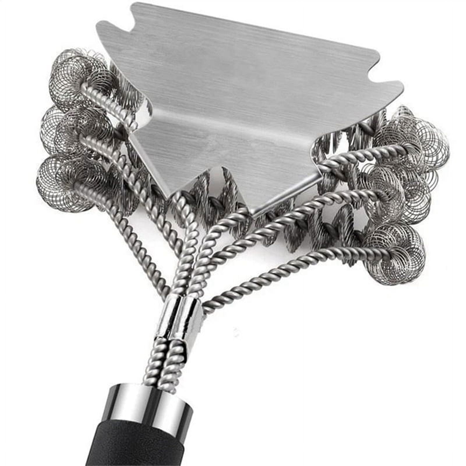 Grill Brush and Scraper Bristle Free - Safe BBQ for Stainless Grate ...