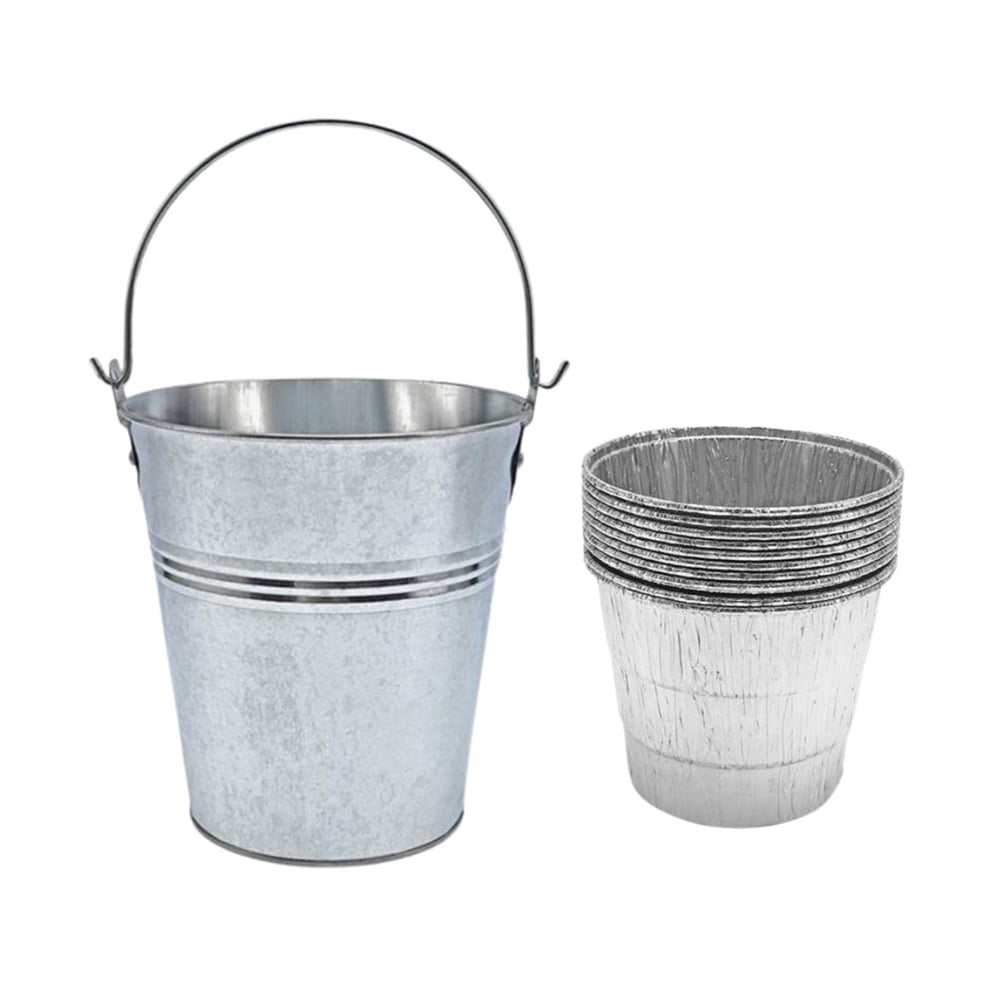 BBQ Smoker Grease Bucket with 12 Drip Liners for Traeger 20/22/34, Camp ...