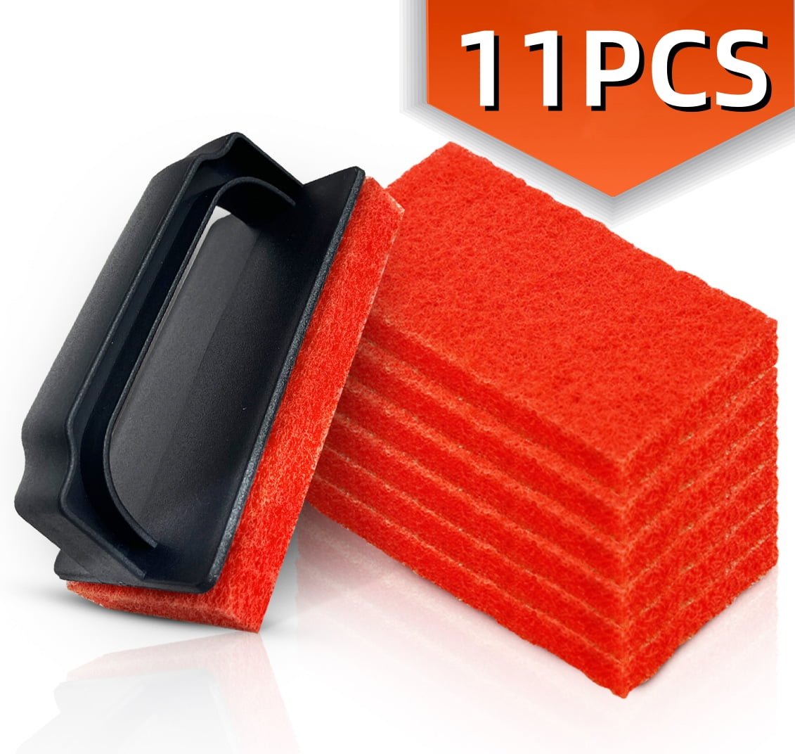 Grill Cleaner Grill Accessories Sponges Scrubbing Pads for Cleaning for ...