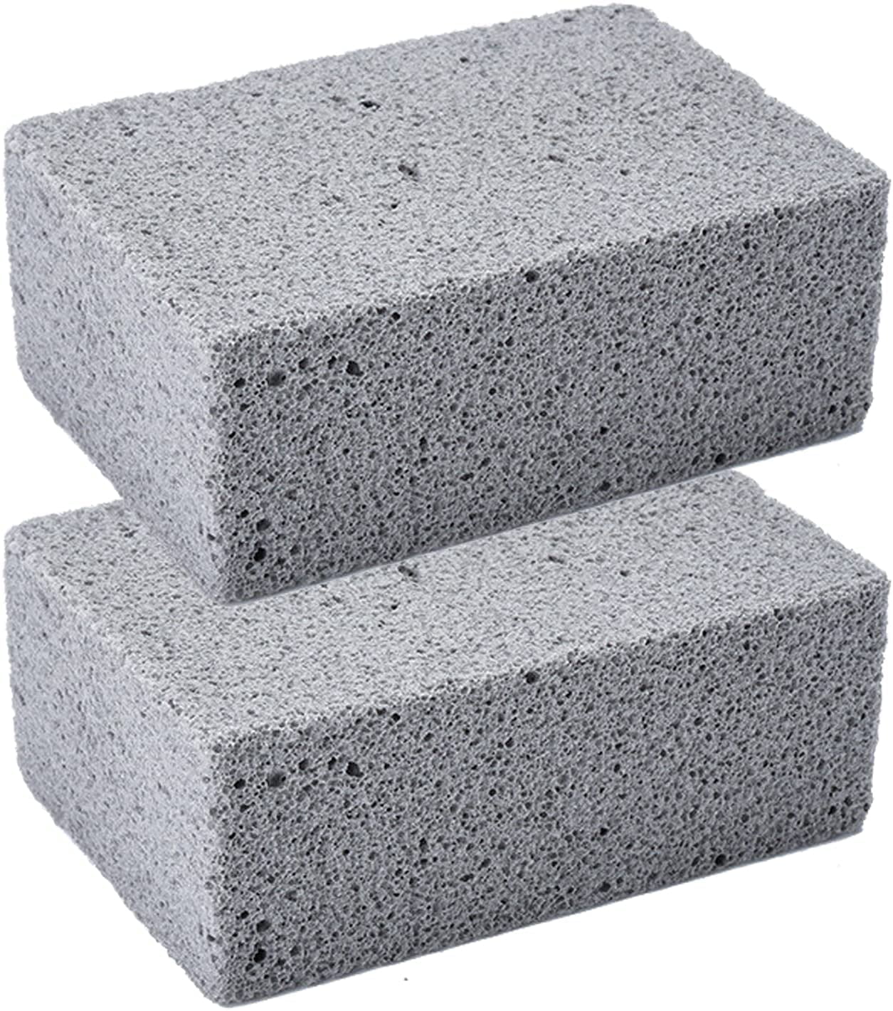 Grill Cleaning Brick, 2Pcs Grill Block for Cleaning Grills or Griddles ...