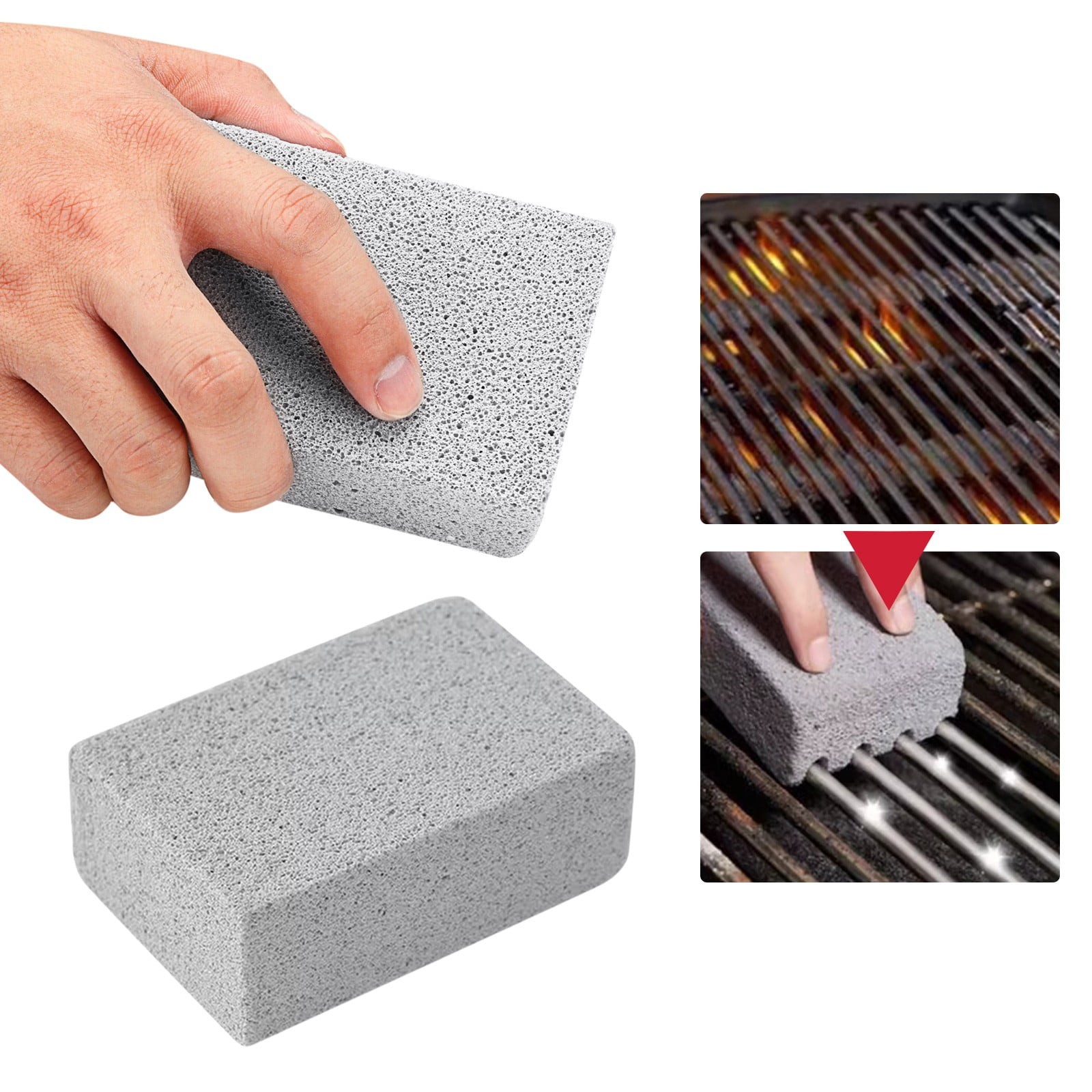 Grill Cleaning Brick Heavy Duty Pumice Stone for Cleaning Grade Bricks ...
