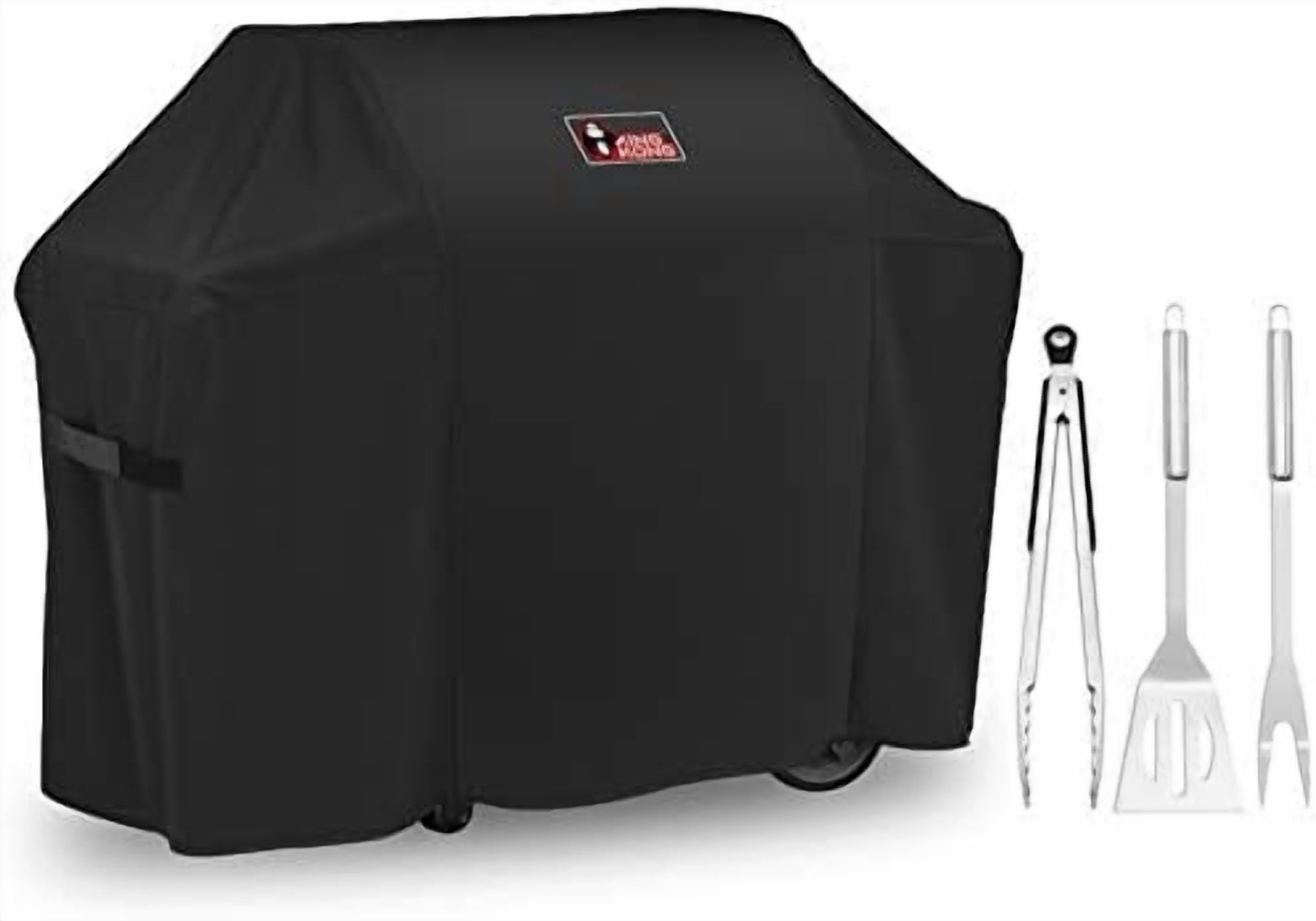 Grill Cover 7130 Outdoor Cover for Weber Genesis II 3 Burner & Genesis ...