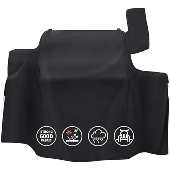 Grill Cover for Green Mountain Daniel Boone Prime WiFi Grills, Wood ...