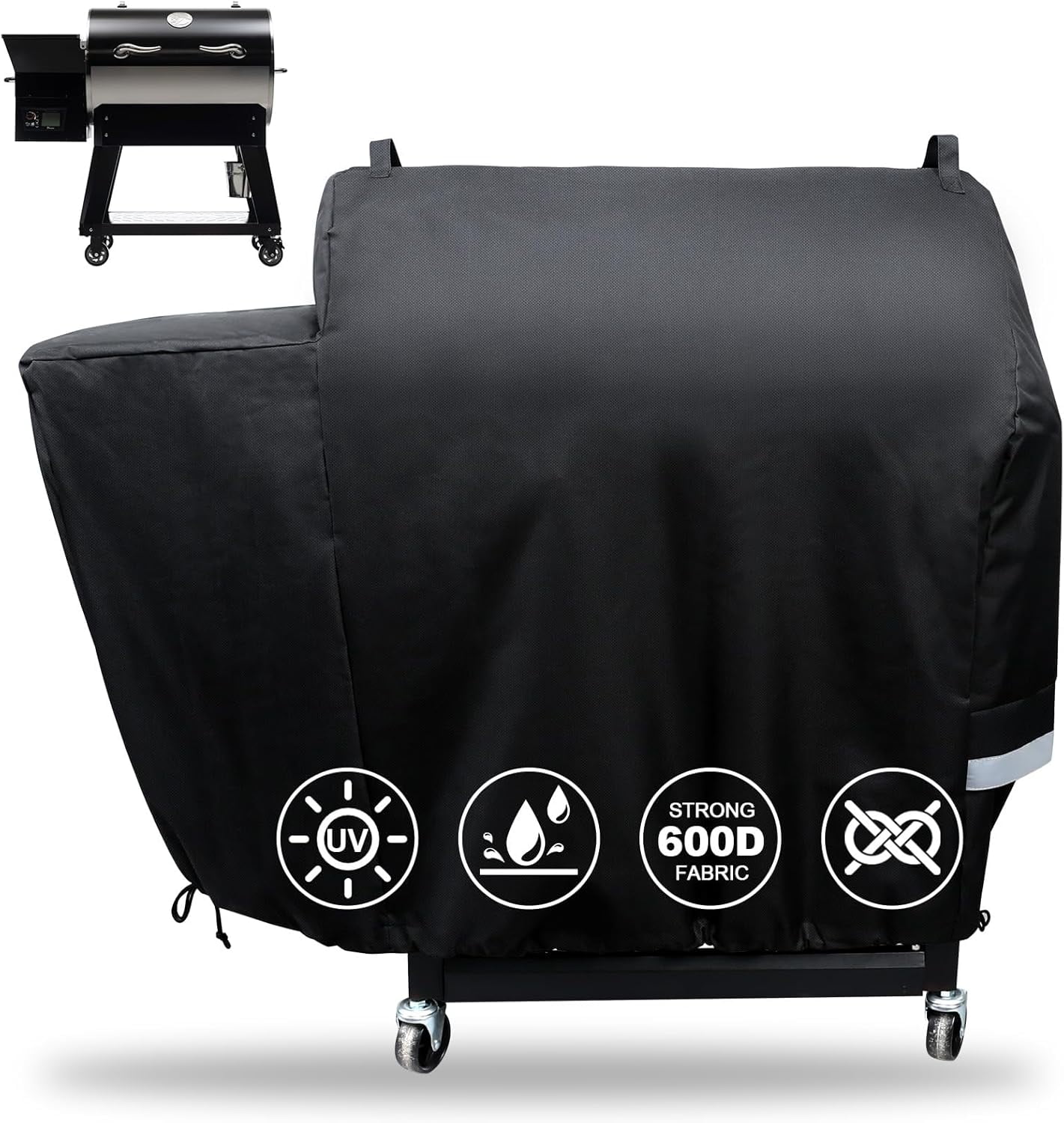 Grill Cover for Rec Tec RT-590, Recteq Deck Boss 590 Wood Pellet Grill ...