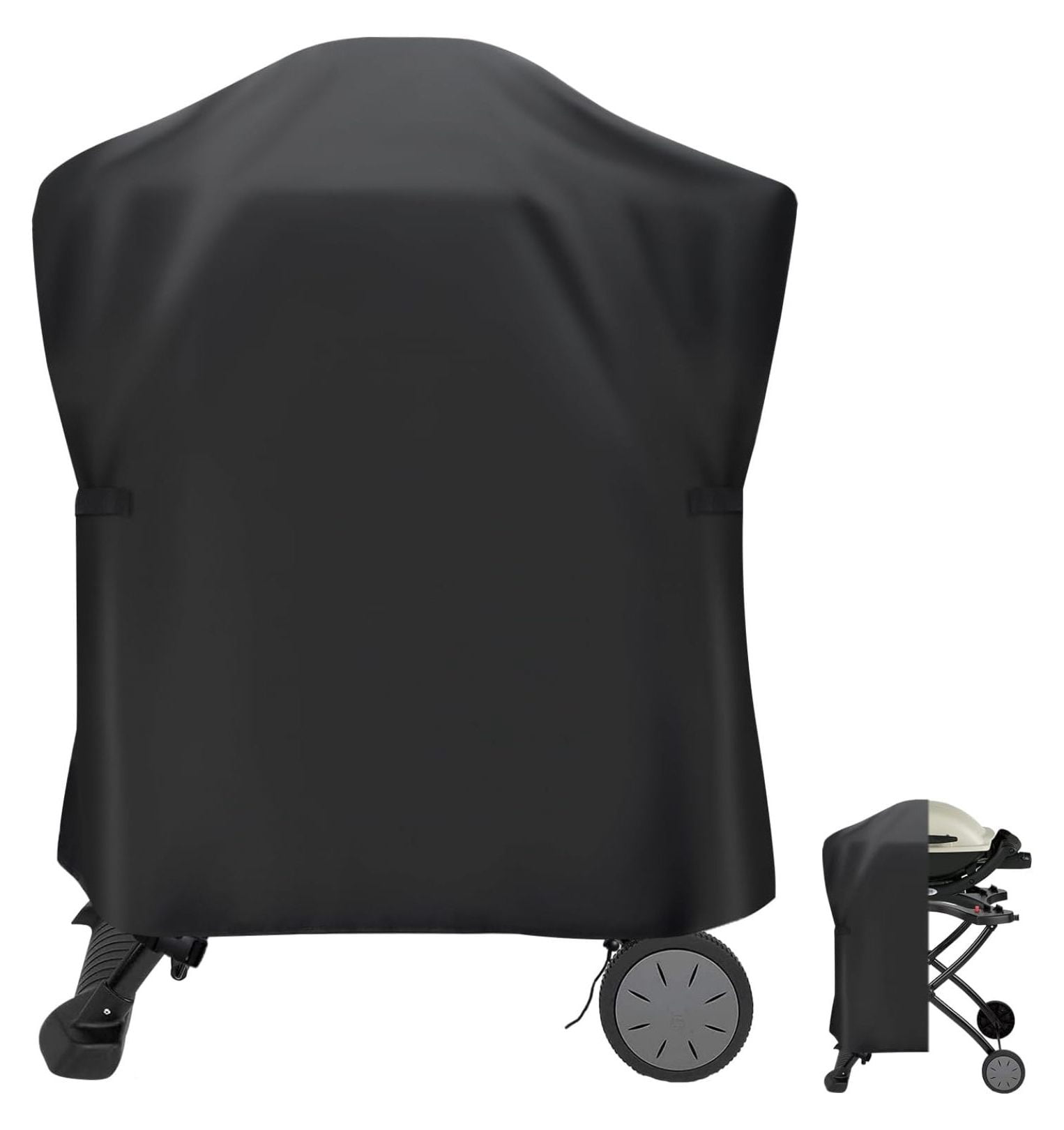 Grill Cover for Weber Q Series Grill on Cart, Waterproof BBQ Cover for ...