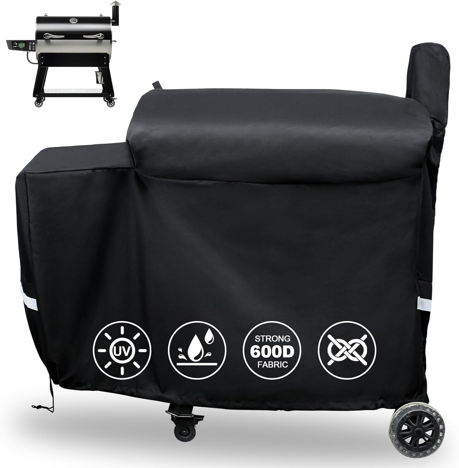 Grill Cover for recteq Flagship 1100, RT-1250, RT-700 and RT-680 Wood ...