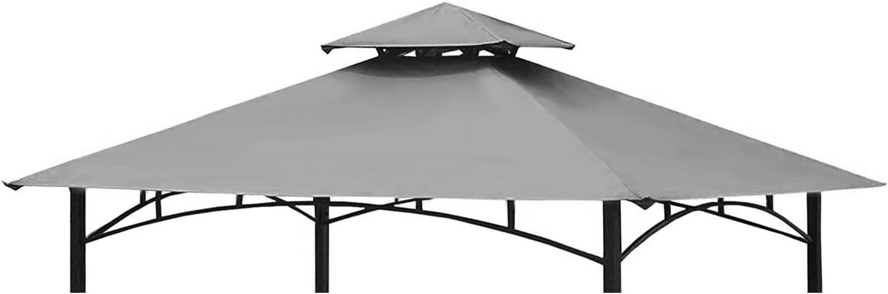 Grill Gazebo Replacement Canopy Top Cover 5×8 Double Tiered BBQ Roof ...