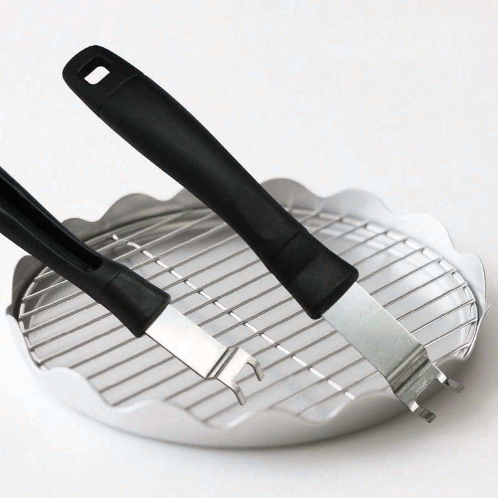Grill Grate Lifter, Stainless Steel Cooking Grids Lifter, Outdoor ...