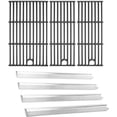 Grill Grates and Heat Plate Replacement Parts Cast Iron Charcoal Gas ...