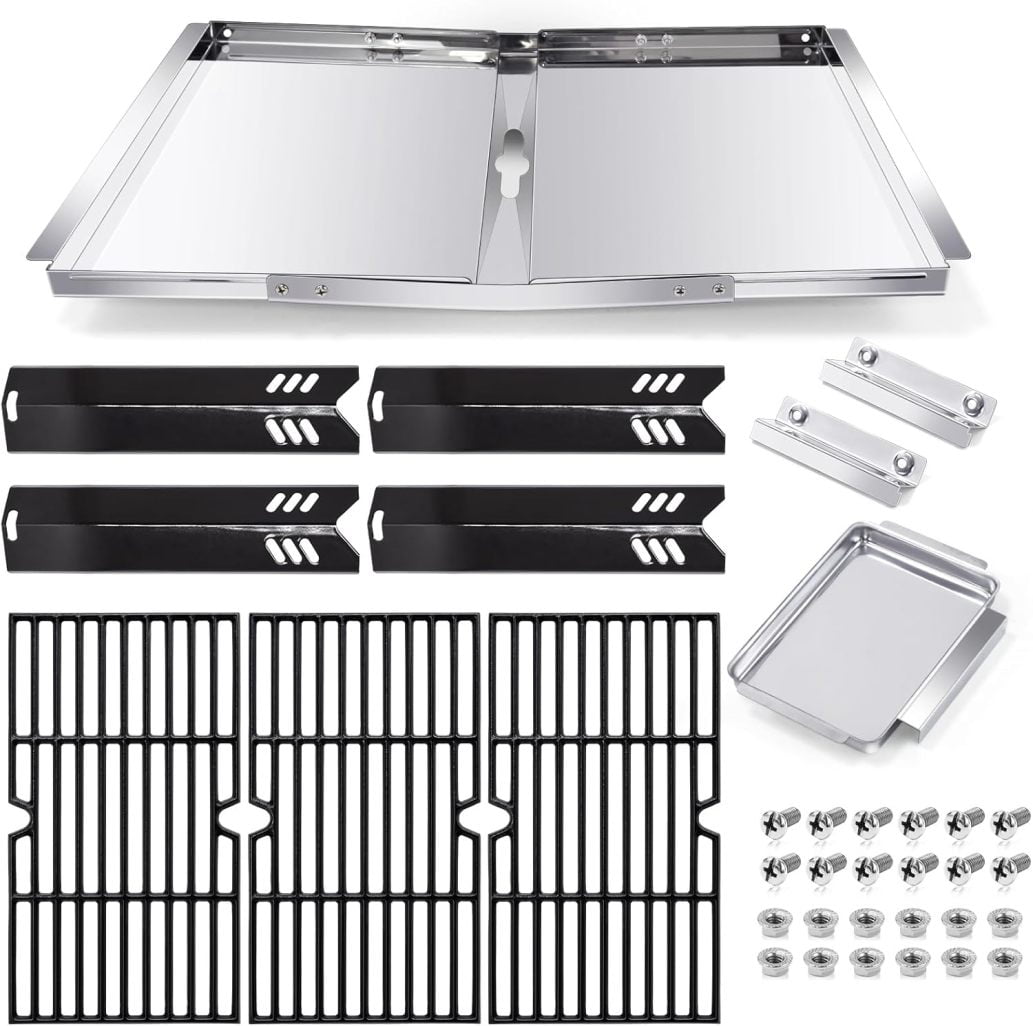 Grill Grease Tray Replacement Parts for Dyna Glo and Backyard Grill Parts, Adjustable 24''-30 ...