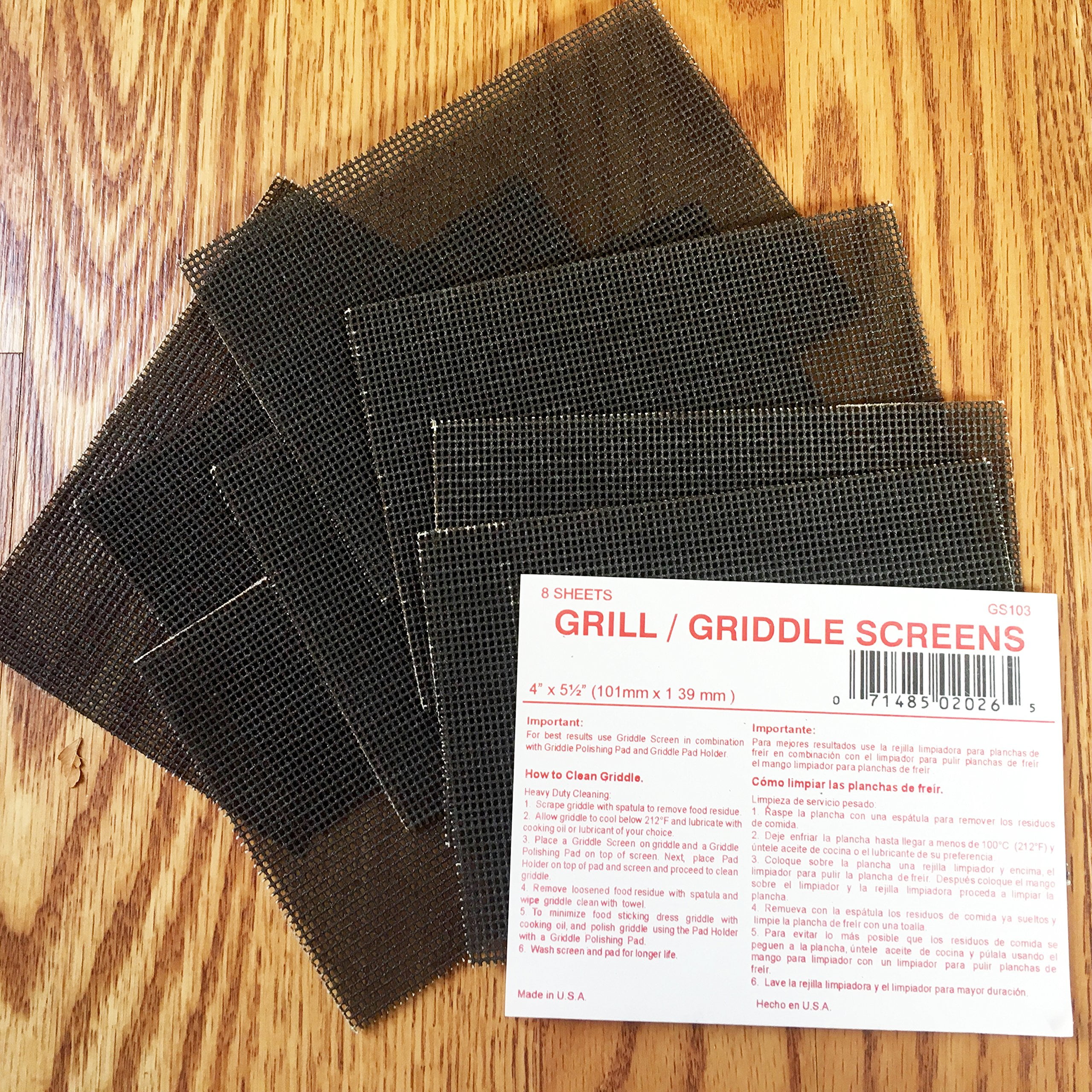 Grill/Griddle Screens - 40 sheets - 4 x 5 1/2 - Walmart.com