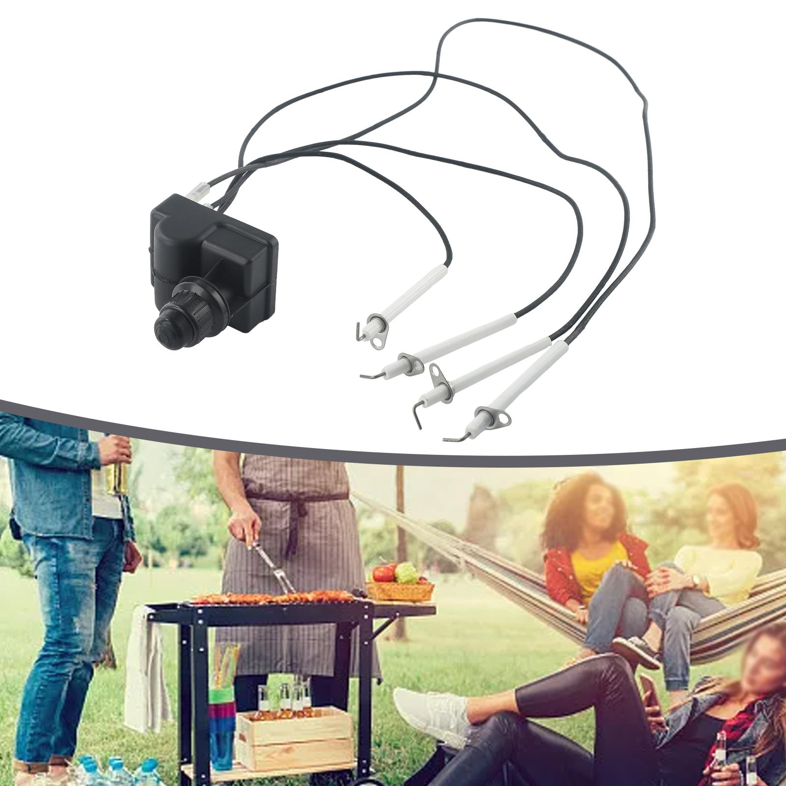 Grill Ignitor Kit for Blackstone 28 Inch Griddle 4 Outlet Ignition ...