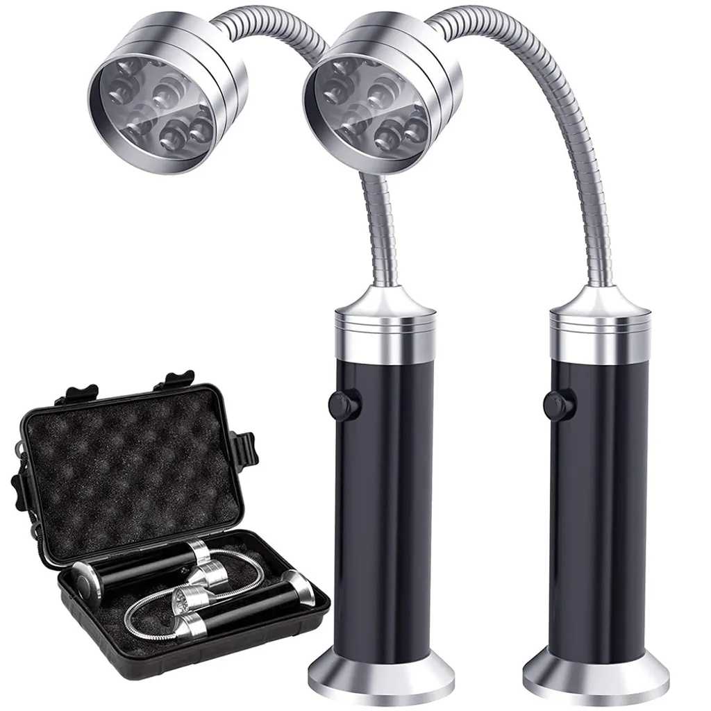 Grill Light Set 2 Pack Magnetic Grill Lamp for BBQ Outdoor Battery ...