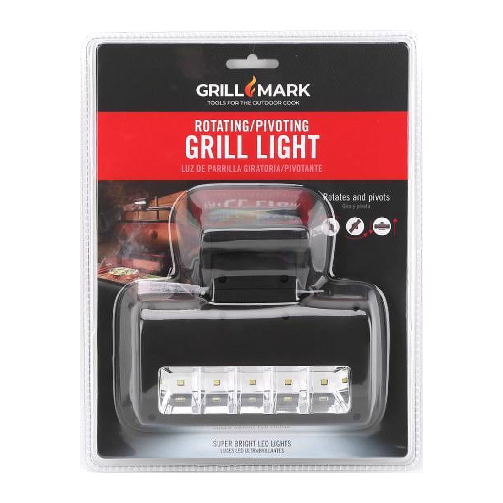 Grill Mark 8083950 Black LED Grill Light for All Grill Types - Walmart.com