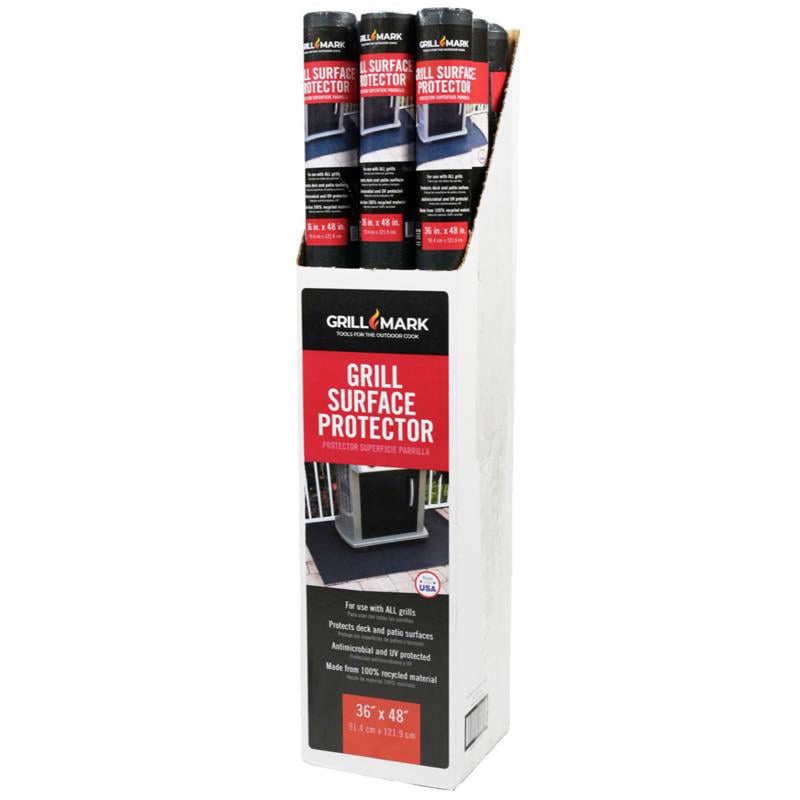 Grill Mark Ground Mat 36 in. W X 48 in. L 1 each - Walmart.com