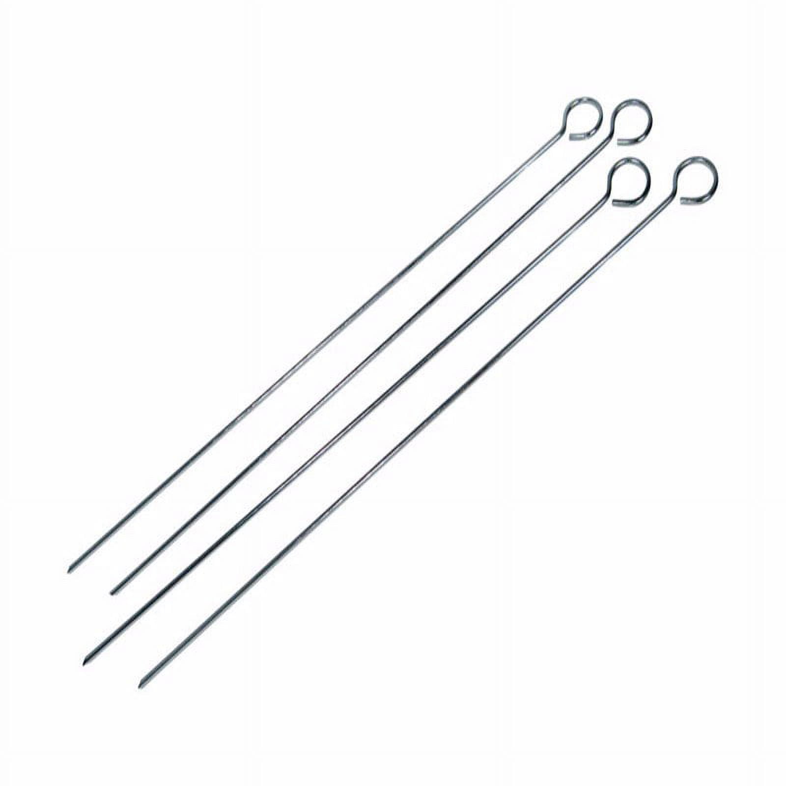 Grill Mark Silver Stainless Steel BBQ Skewers - Walmart.com
