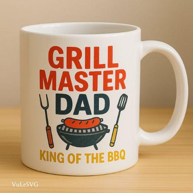 Grill Master Dad PNG, Best Dad, Gift For Father's Day, Grandpa Gift ...