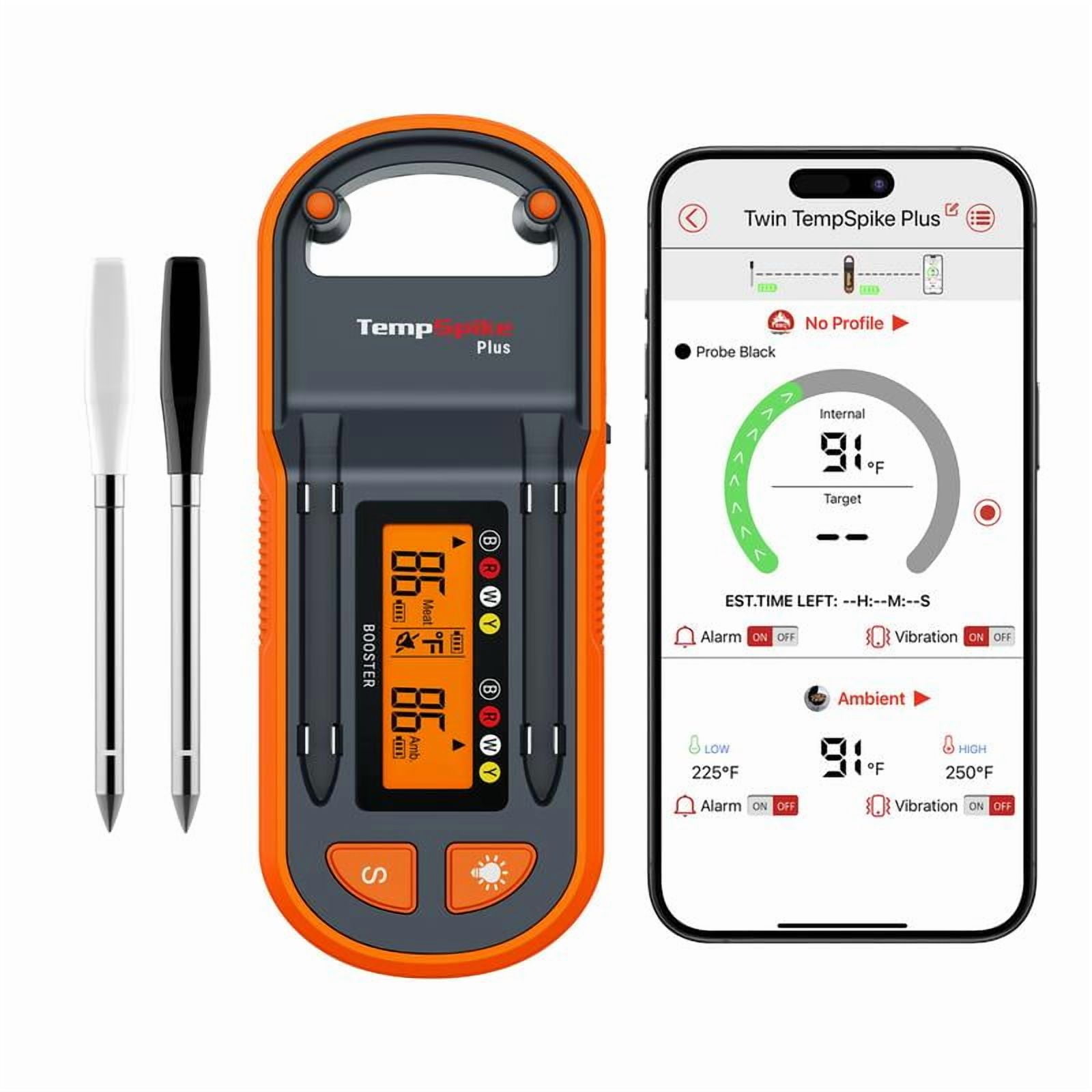 [Grill Must Have] TempSpike Portable Digital Meat Thermometer Bluetooth ...