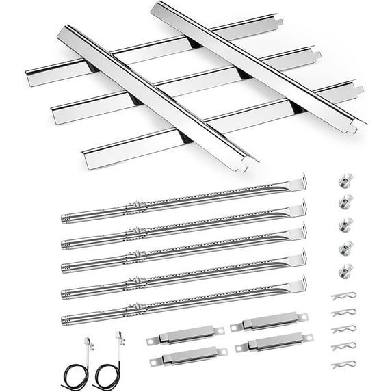 JCLMER Grill Replacement Parts for Charbroil 4, 5, 6 Burner Gas Grill ...