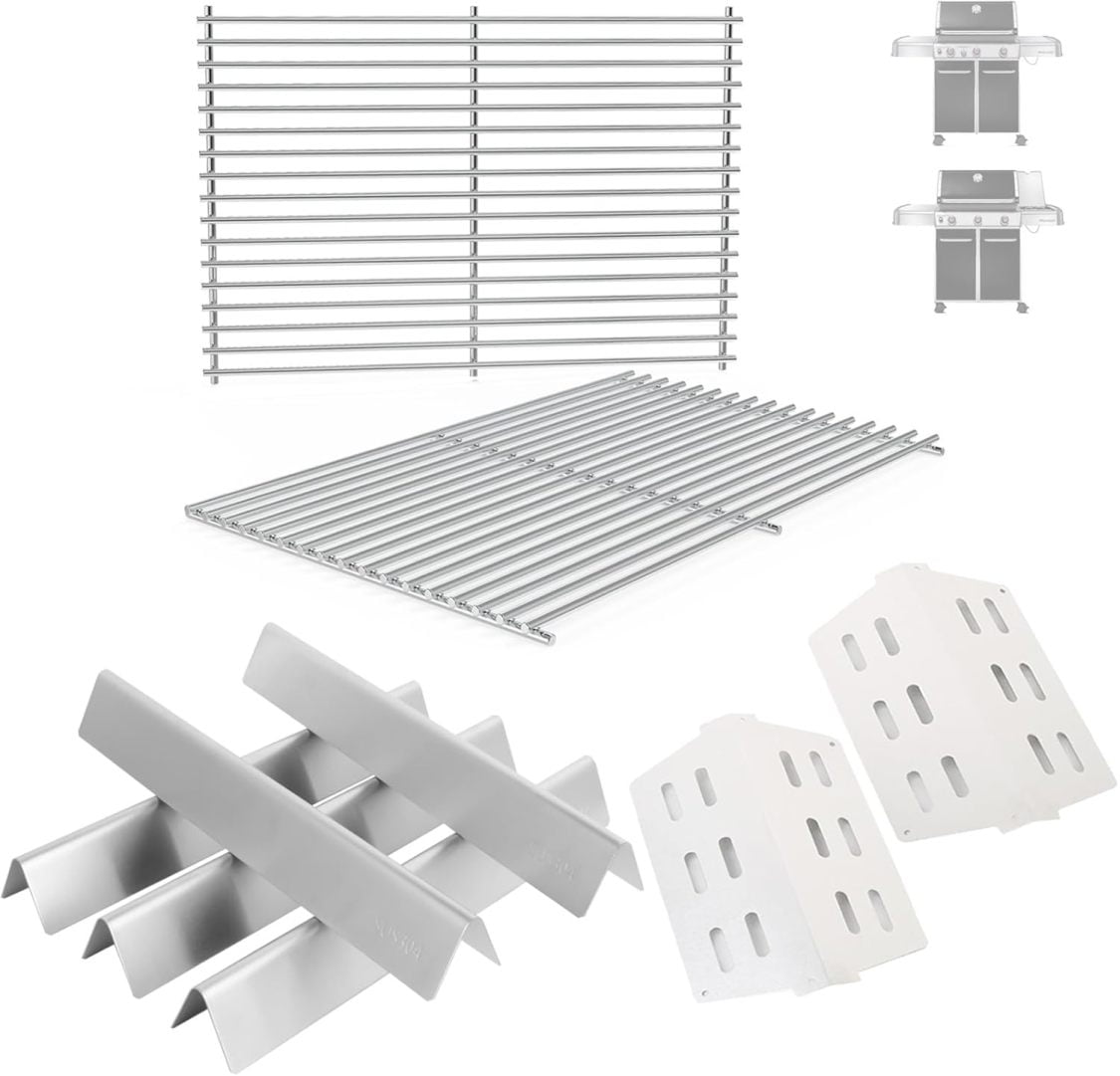 Grill Parts for Weber Genesis 300 Series w/Front Control, 7621 ...