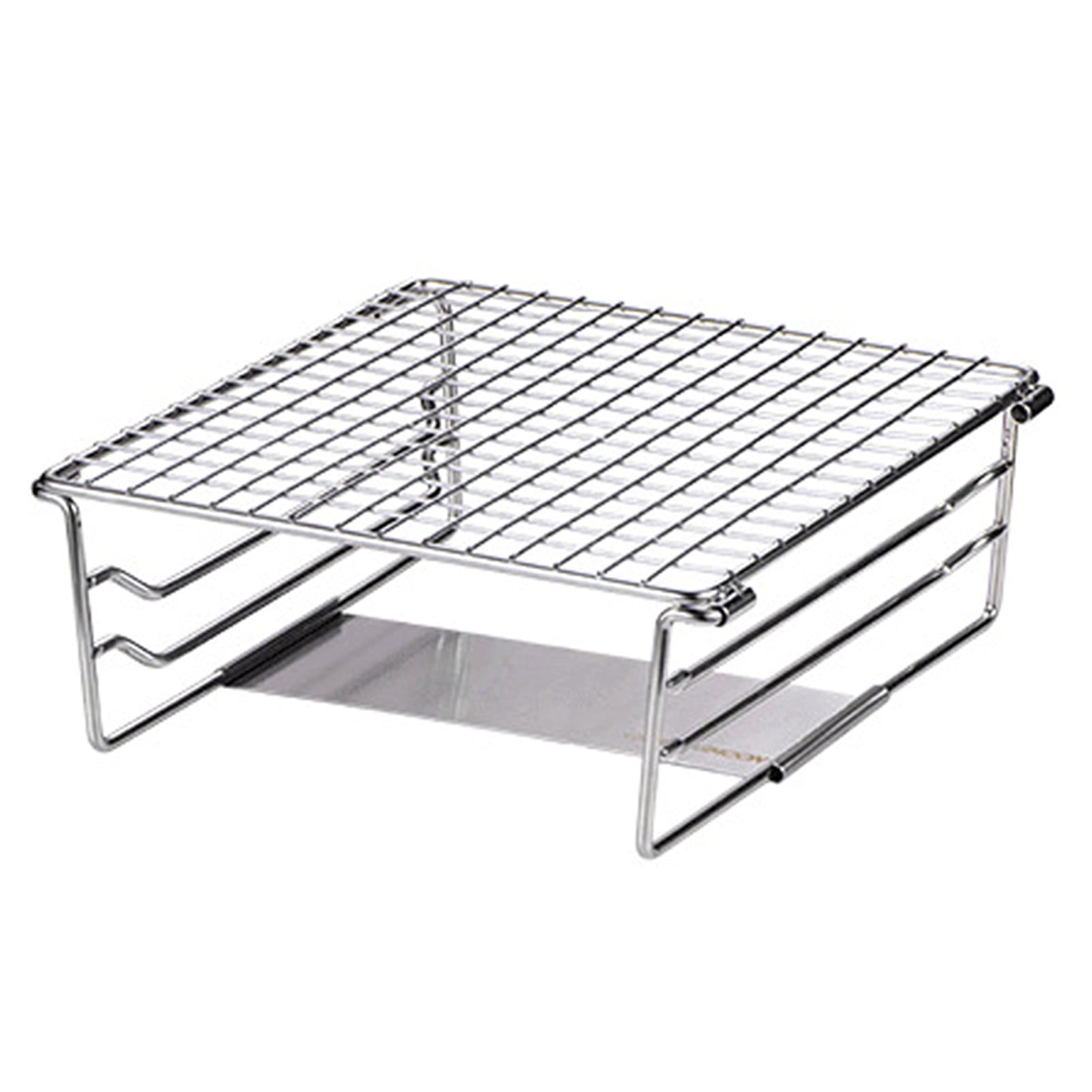 CAMPINGMOON Grill Rack Folding Stove Grill Support Holder Heating ...