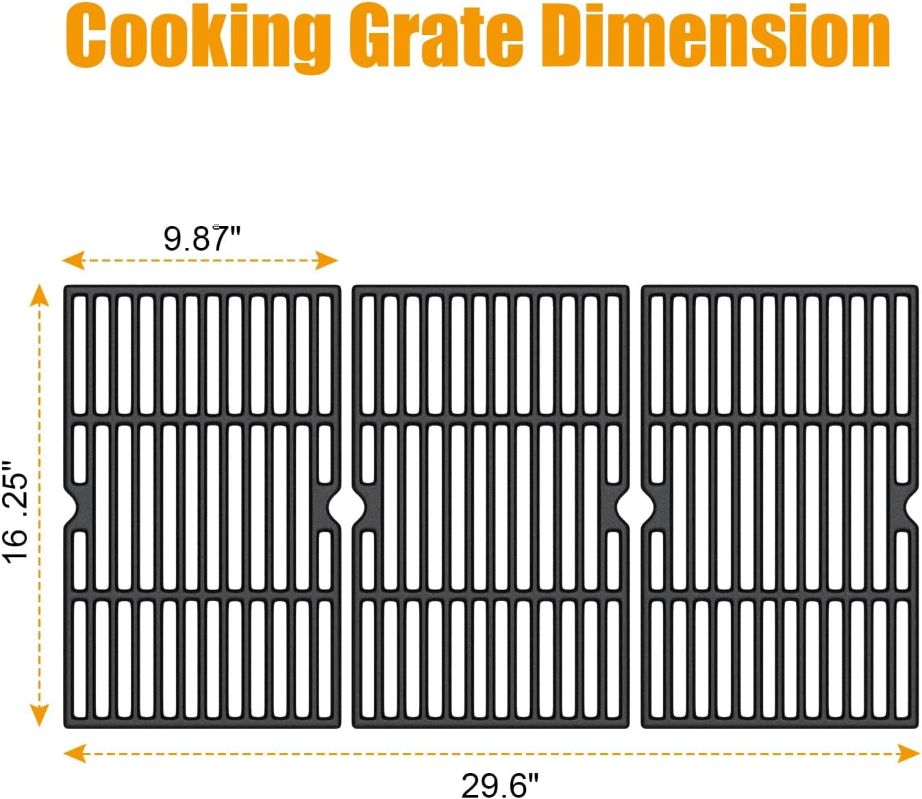 Grill Replacement Parts Kit for Dyna Glo DGF510SBP,Home Depot DGF510PBP ...