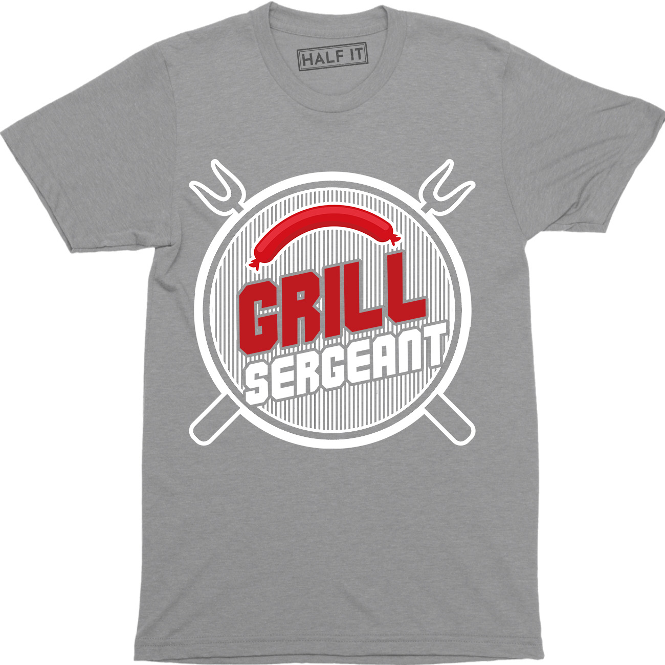 Grill Sergeant Mens Funny BBQ Gift Present BBQ Chef Fathers Day Cook ...