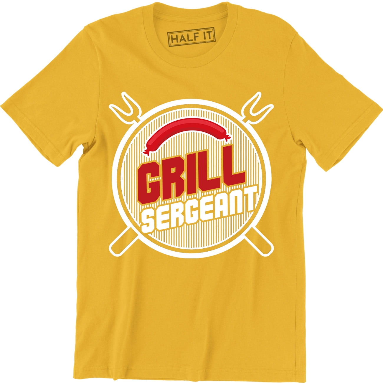 Grill Sergeant Mens Funny BBQ Gift Present BBQ Chef Fathers Day Cook ...