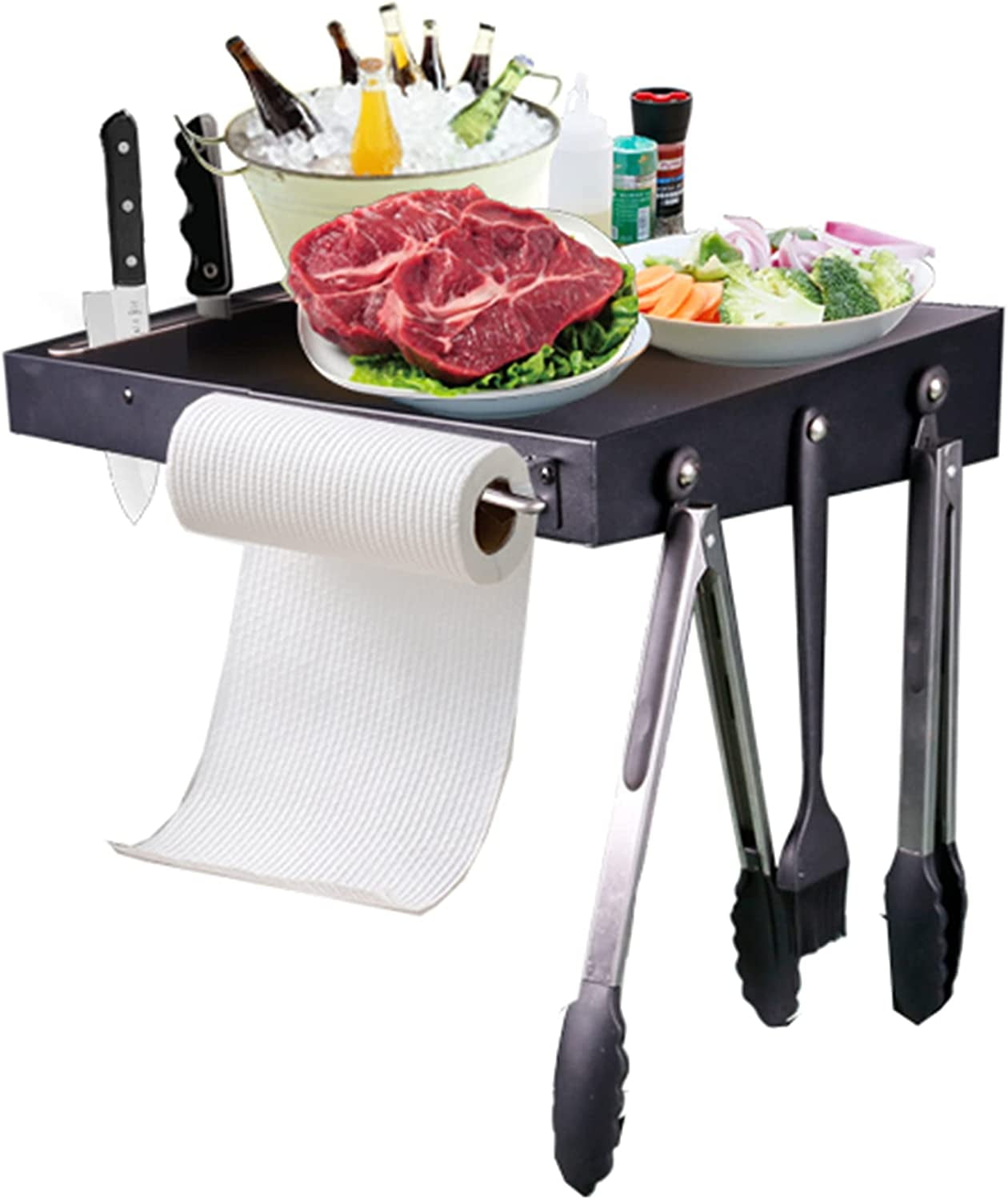 Grill Side Shelf for Pit boss 700 820 Series Pellet Grill, Heavy Duty ...