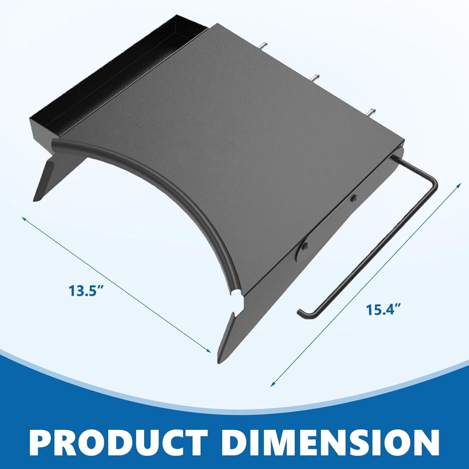 Grill Side Table Shelf for 18" Charcoal Kettle Grills Compatible with ...