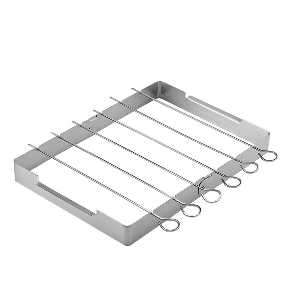 Grill Skewers Portable Heat-resistant Rack Grills Griddle Spatula ...