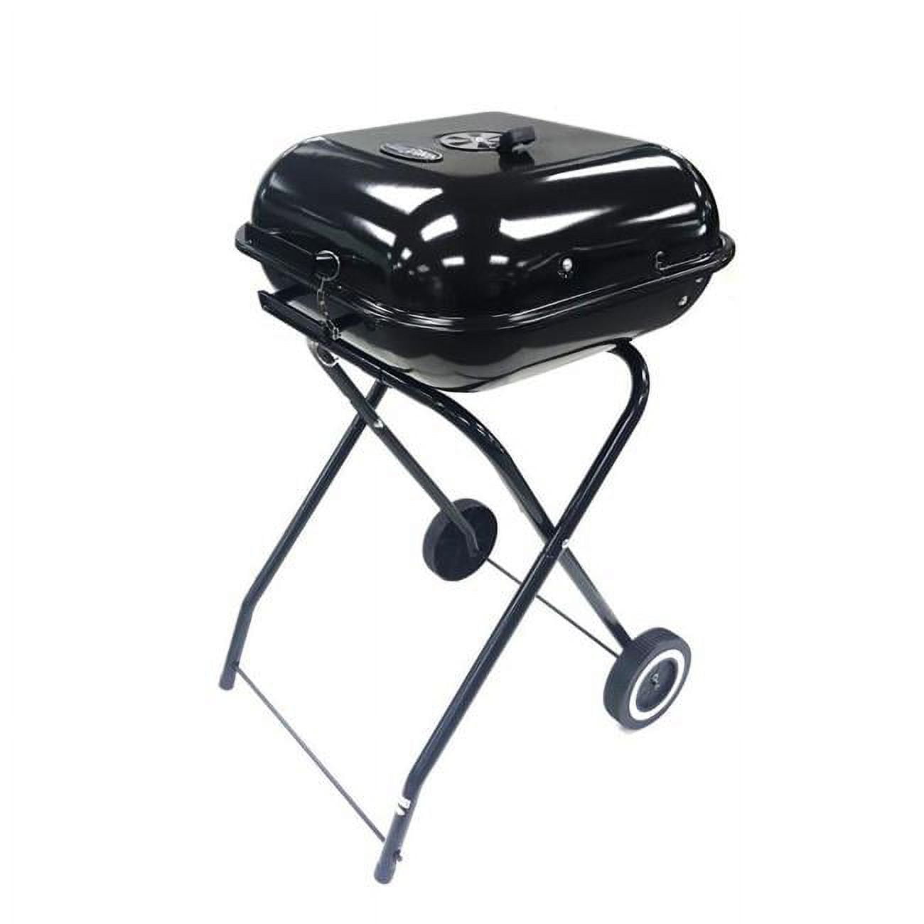 Grill Smith OG2104101-GS 18 in. Square Folding Grill, Black - Walmart.com