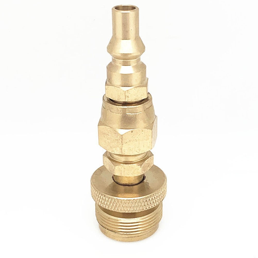 Grill Stove RV 1LB Propane Disposal Adapter Regulator with 1/4\" Quick ...