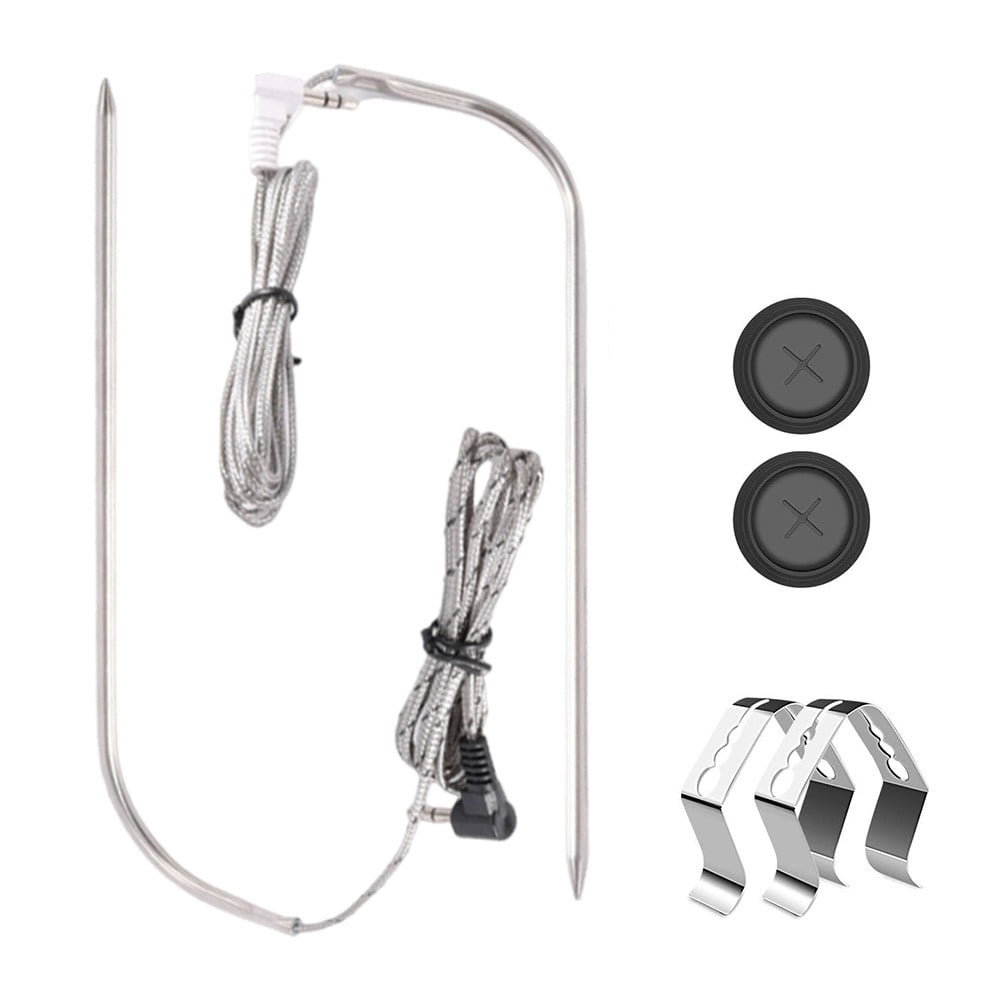 Grill Temperature Probe With Grommet Clip For Complete Measurement Set ...