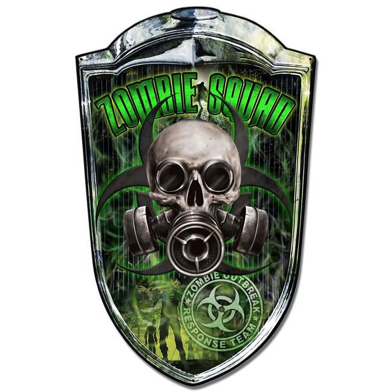 Grill Zombie Racer Satin Plasma Metal Sign 24 x 36 in. - Walmart.com