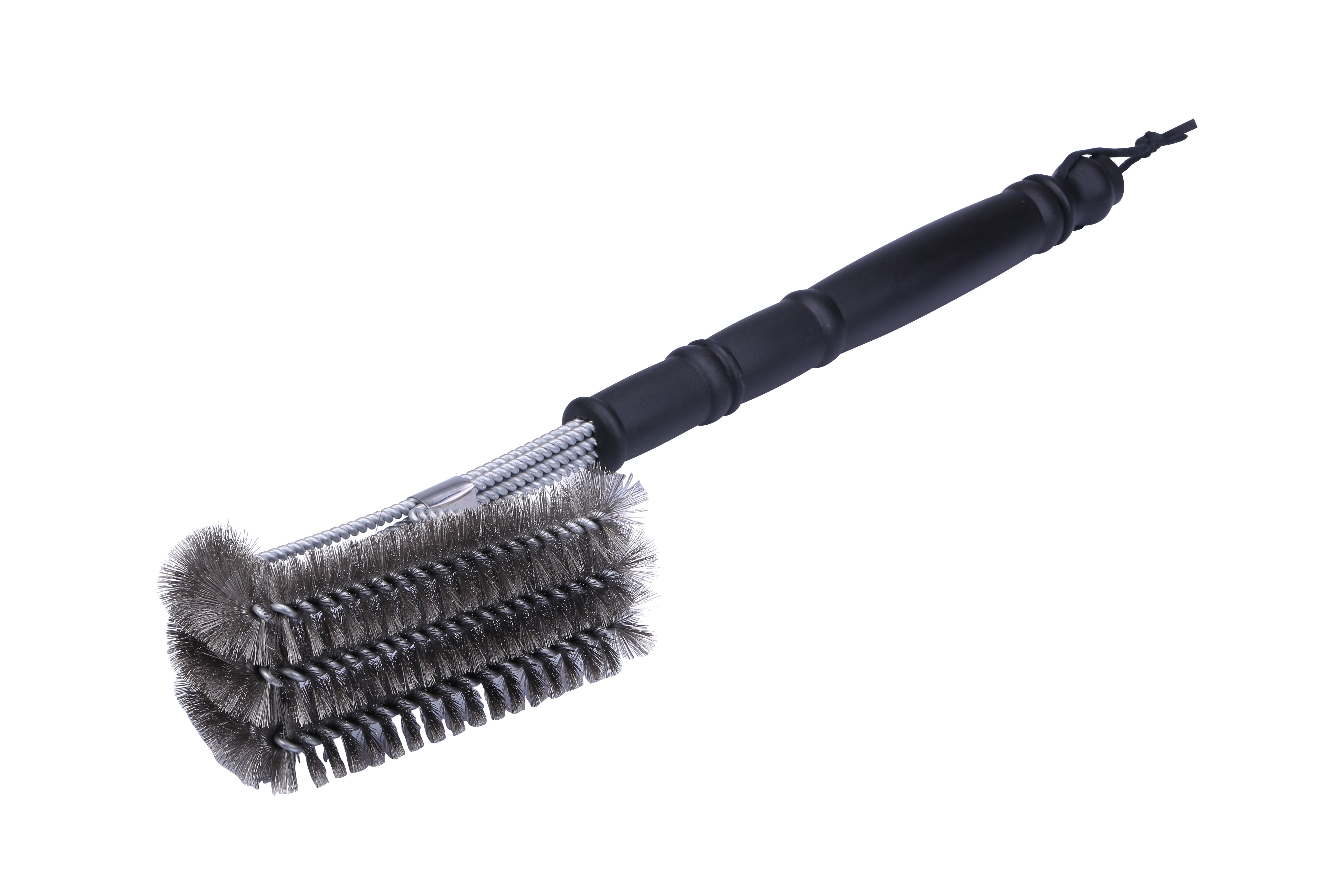 Grill brush 3 in 1 Metal Clip Steel Brush - Heavy Duty Barbecue Cleaner ...