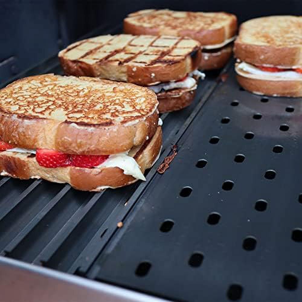 GrillGrate - 12 inch deep by 10.5 inch wide Grill Grates - 2 Panel Sear ...