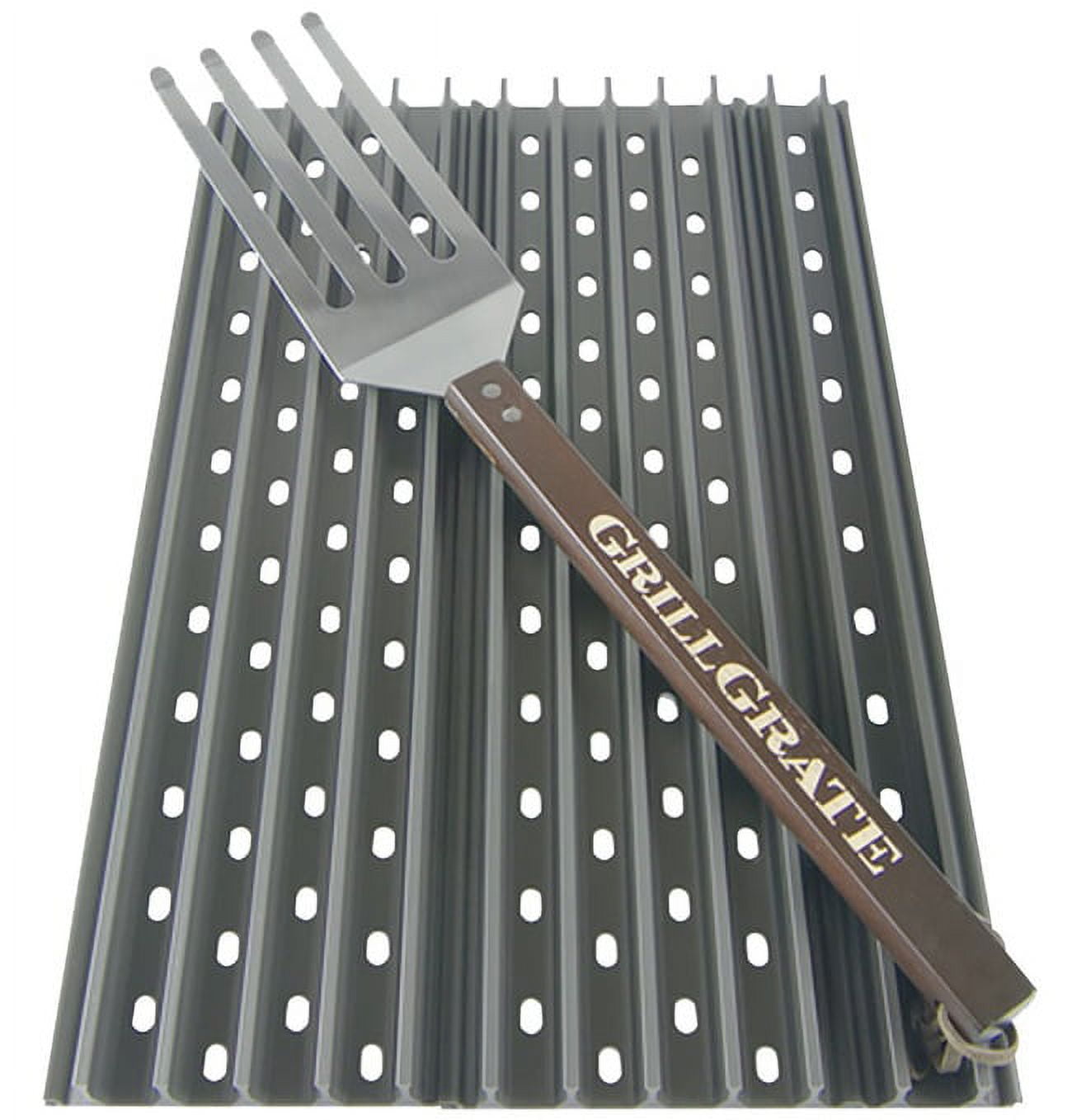 GrillGrate REP188-2G Grill Grate Kit, Gray, Aluminum - Walmart.com